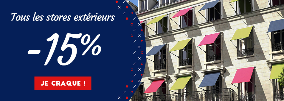 Le spécialiste du store sur mesure - Stores-discount.com